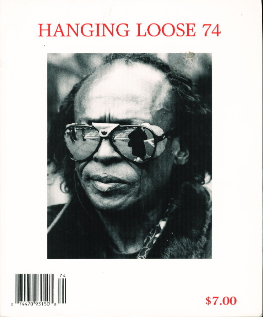 HANGING LOOSE 74. by [Alexie, Sherman, signed] Robert Hershon and ...
