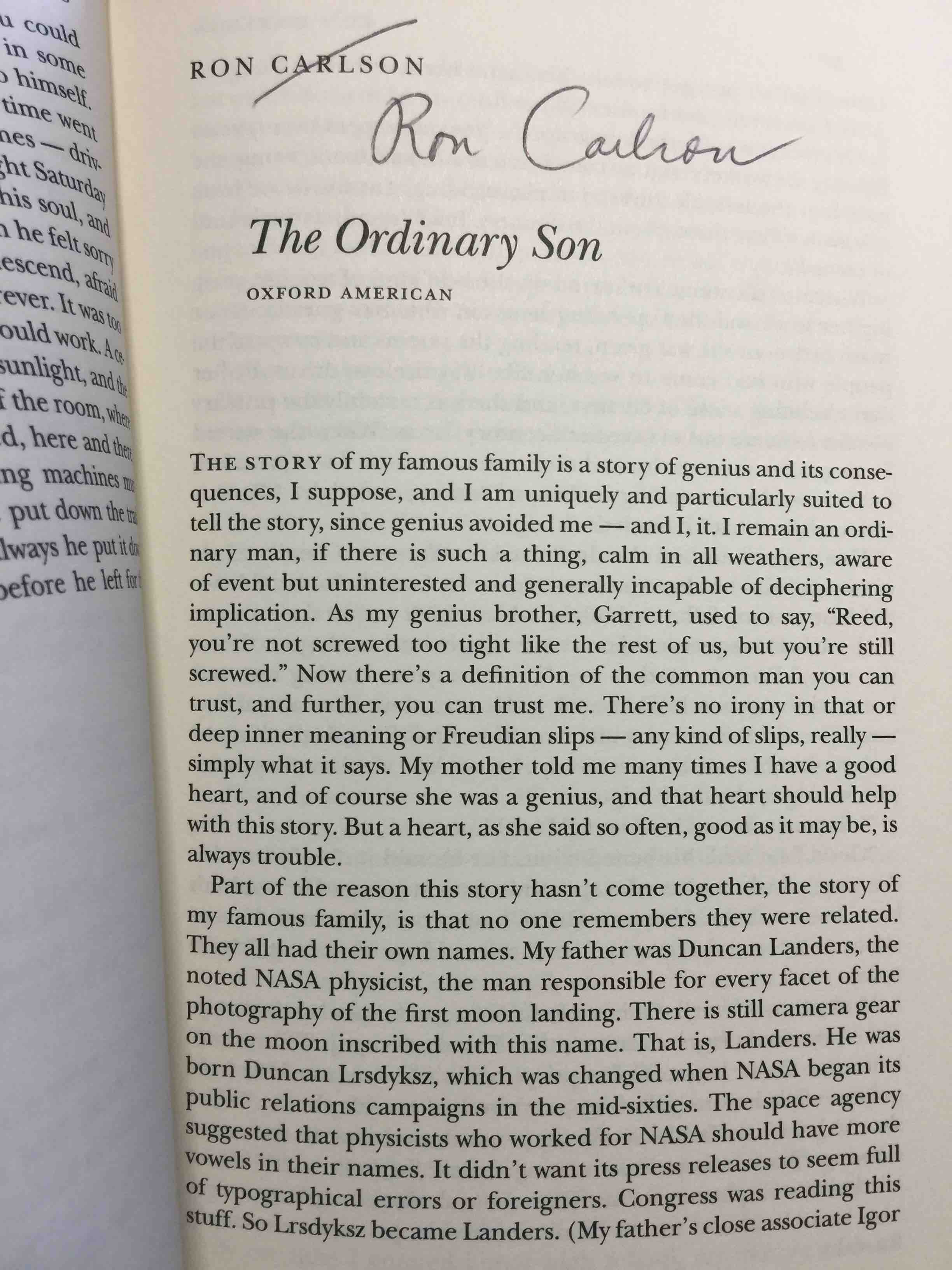 THE BEST AMERICAN SHORT STORIES 2000. by [Anthology, signed] Doctorow ...