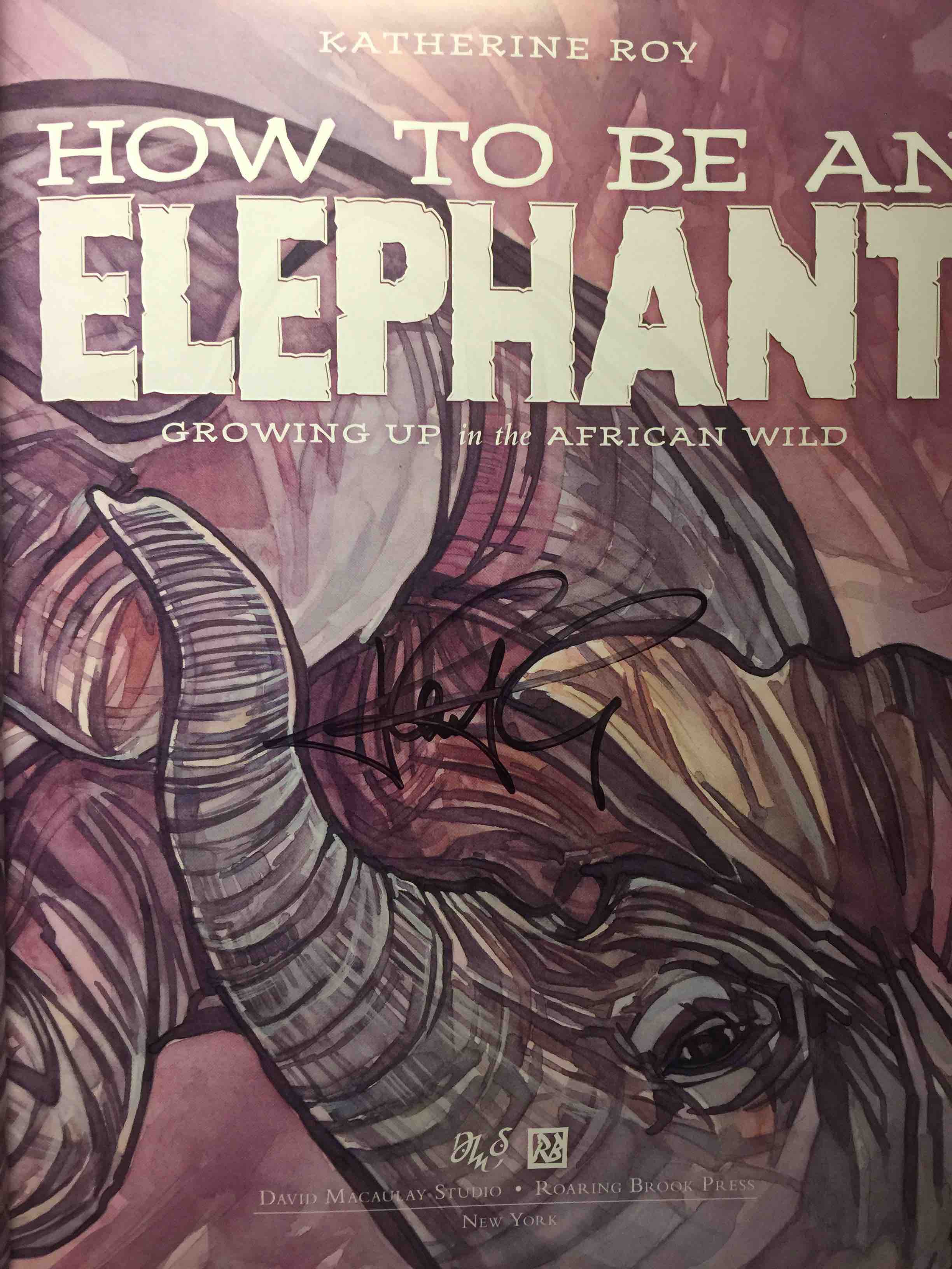 HOW TO BE AN ELEPHANT: Growing Up in the African… | bookfever.com