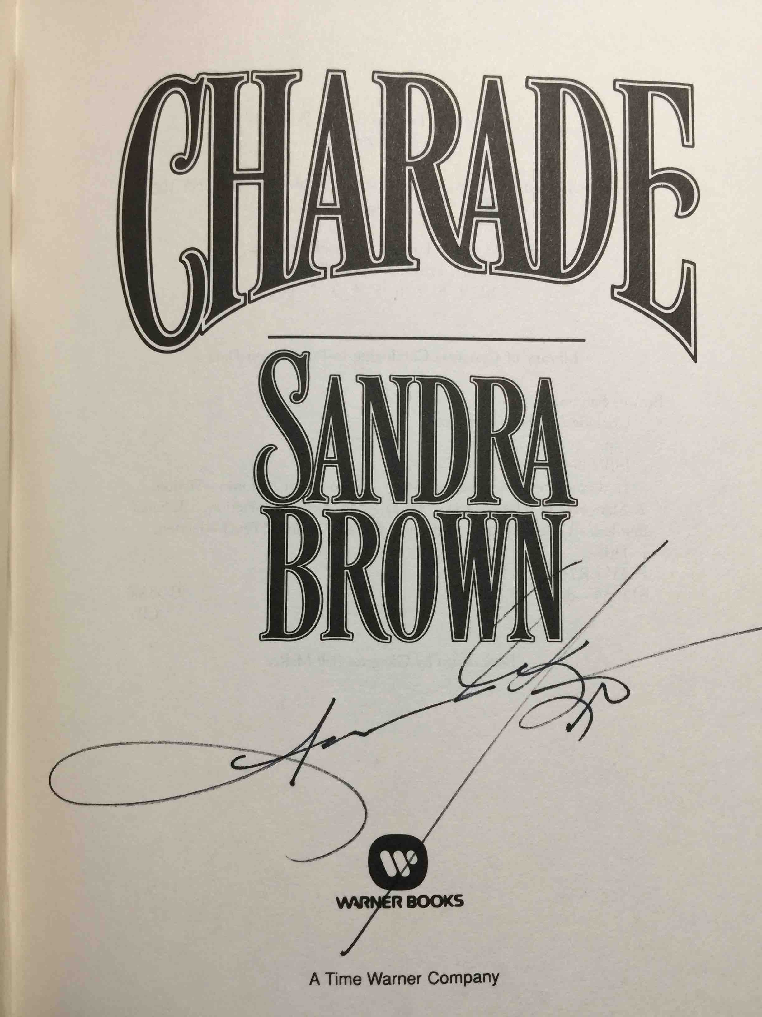 CHARADE. by Brown, Sandra. - bookfever.com