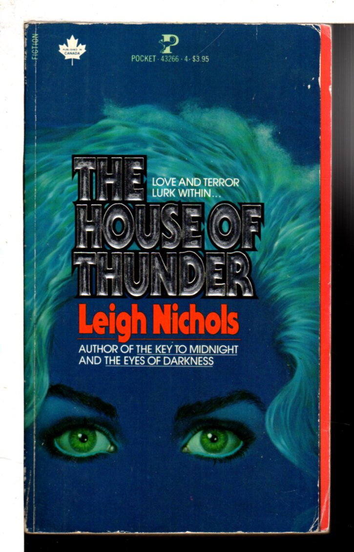 THE HOUSE OF THUNDER. by [Koontz, Dean] Nichols, Leigh. - bookfever.com