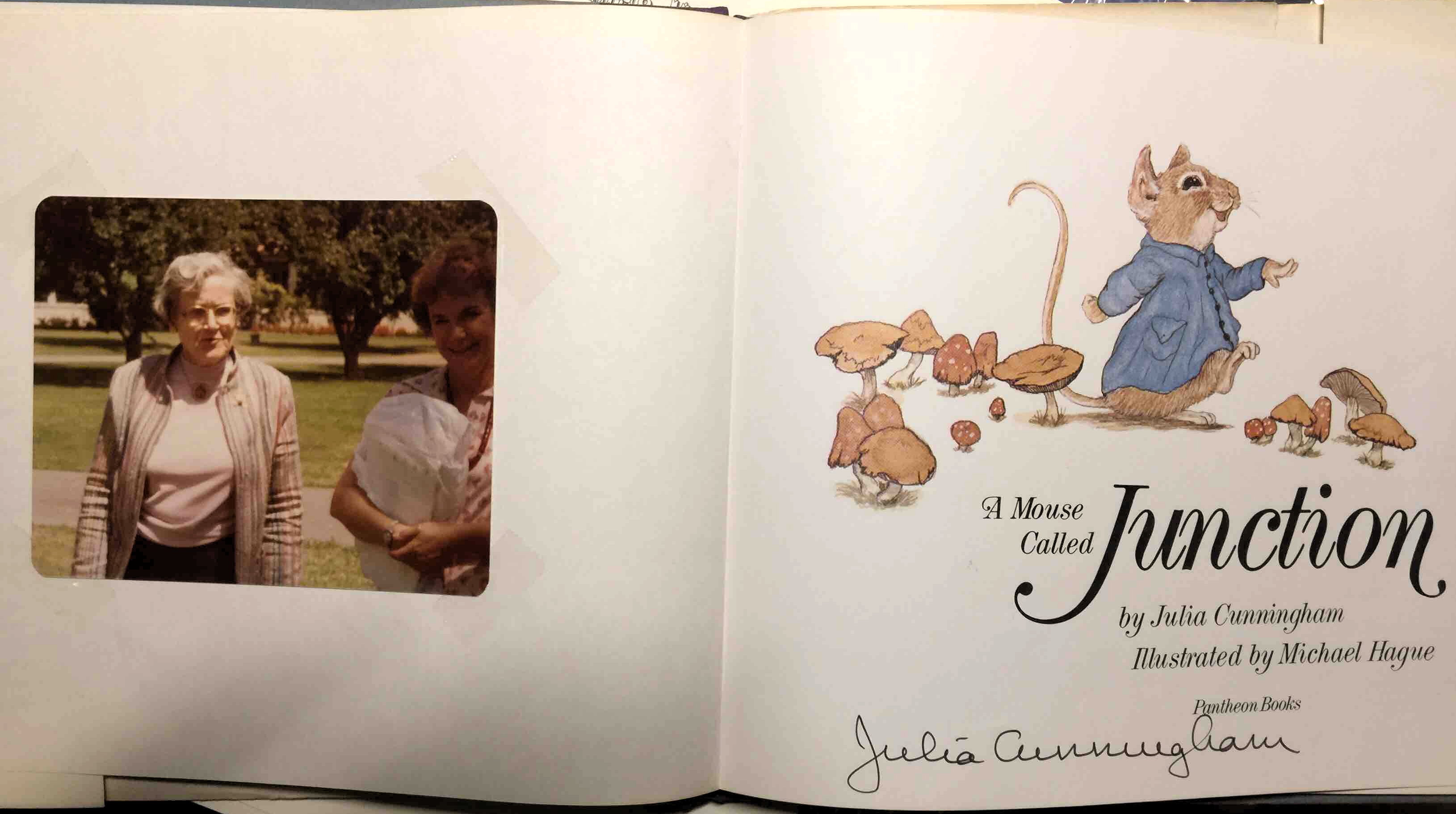 A MOUSE CALLED JUNCTION. by Cunningham, Julia; Illustrated by Michael ...